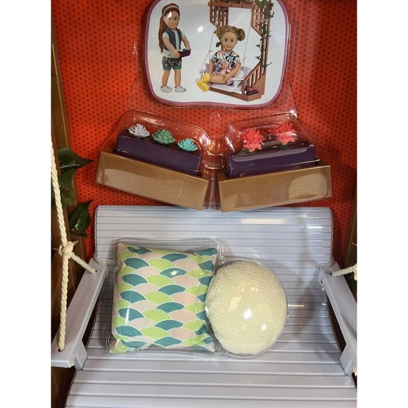 Our Generation | Toys | Our Generation Peaceful Pergola Garden Swing ...